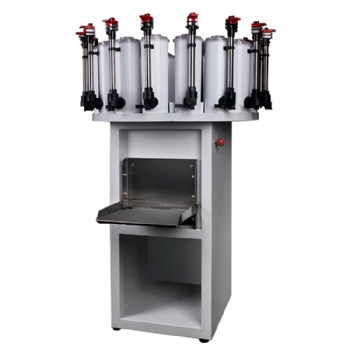 Vertical 16 Canisters Paint Dispenser